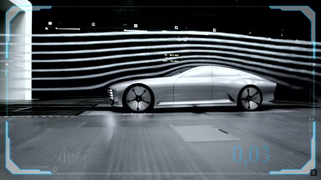Intelligent Aerodynamic Automobile by Mercedez Benz