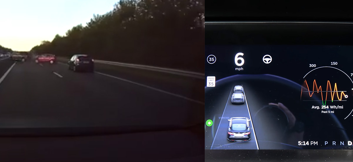 How Tesla Autopilot Using Radar Technology Predicted The Accident And ...