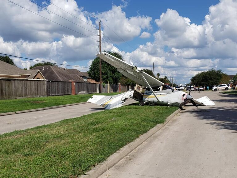 Tesla Model X hit by a small airplane, everyone survives