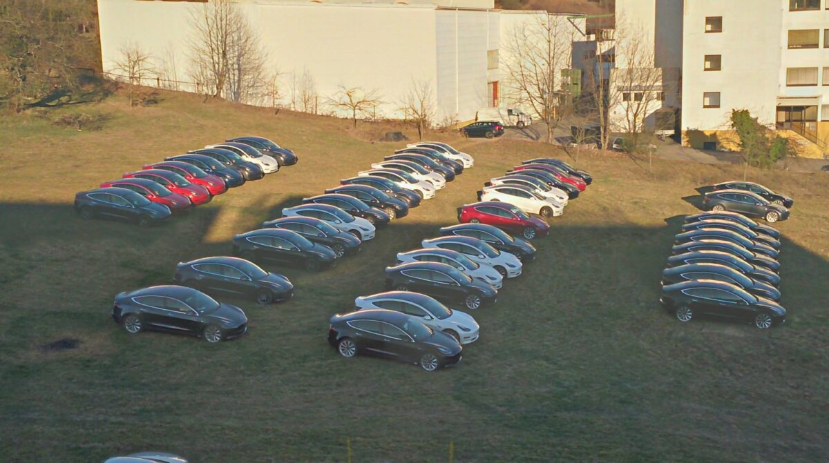 Beginnings of the Tesla Model 3 disruption in Europe