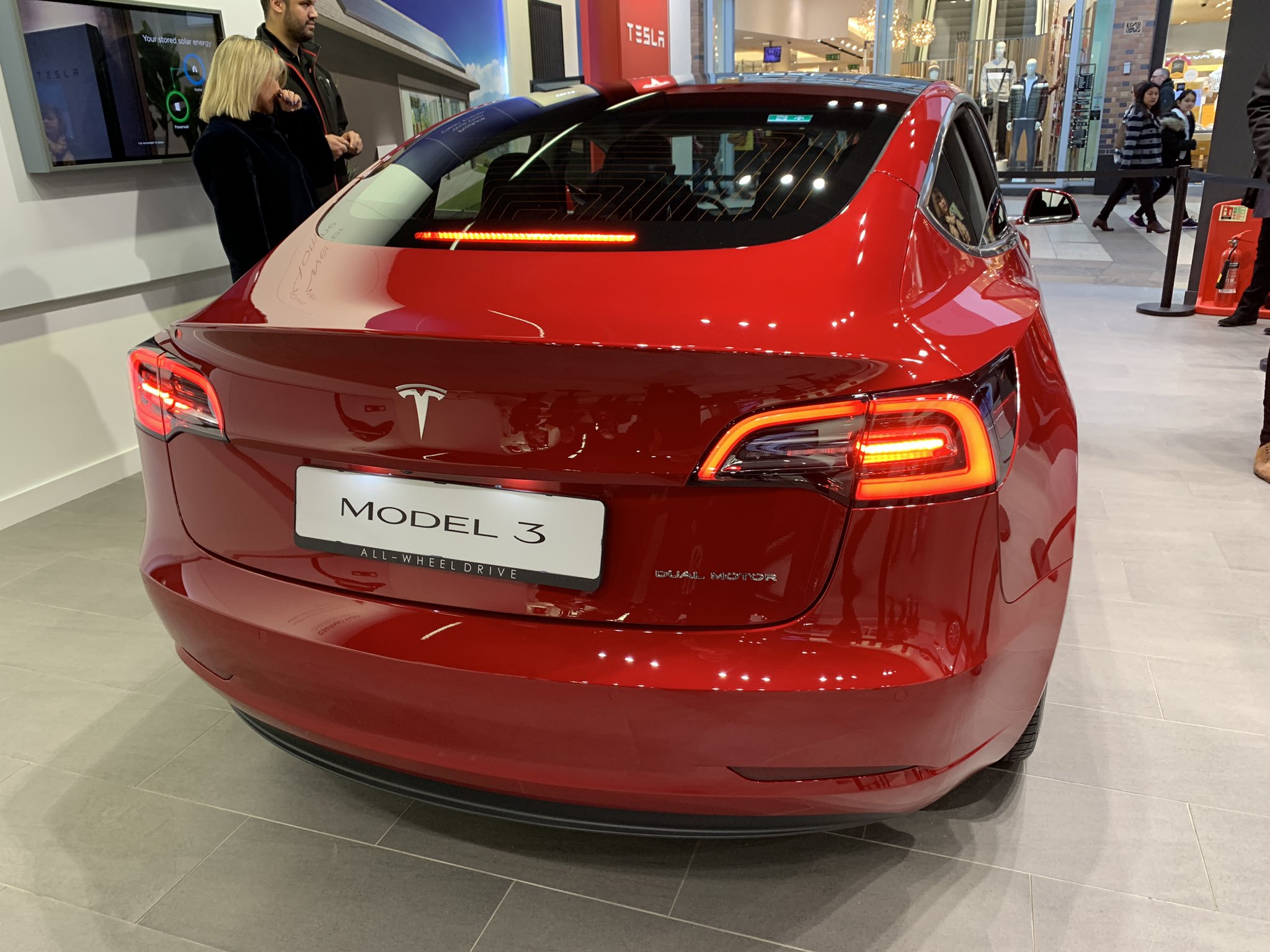 Waiting 3 years for the RHD Tesla Model 3, benefits of being at the back!