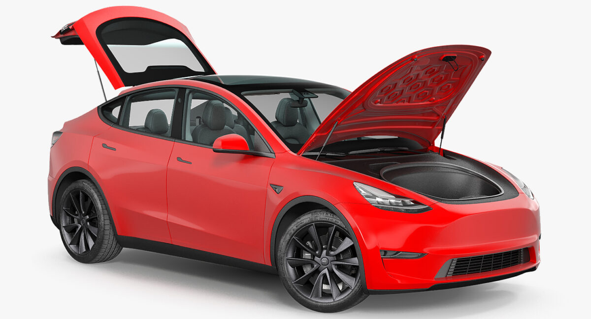 Artist renders Tesla Model Y exterior and interior with the utmost details