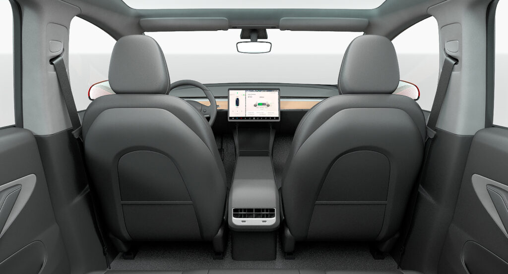 Artist renders Tesla Model Y exterior and interior with the utmost details